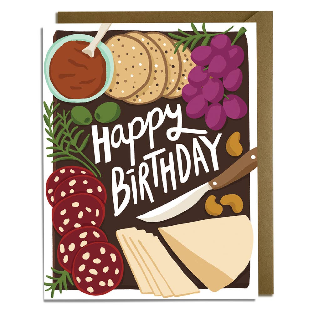 Charcuterie Birthday Card – sbnature Store