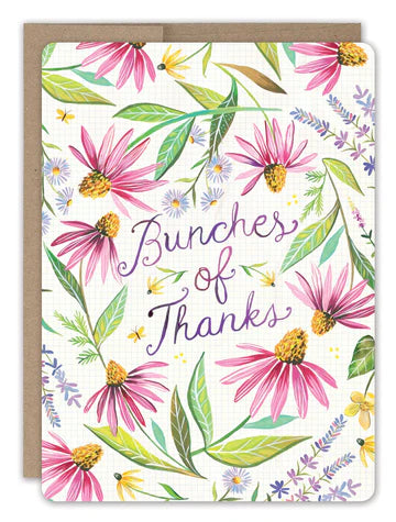 Bunches of Thanks Thank You Card – sbnature Store