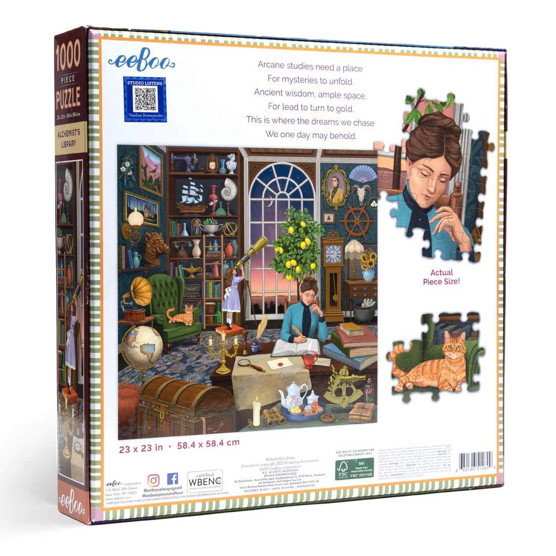 Alchemist's Library 1000pc Puzzle – sbnature Store