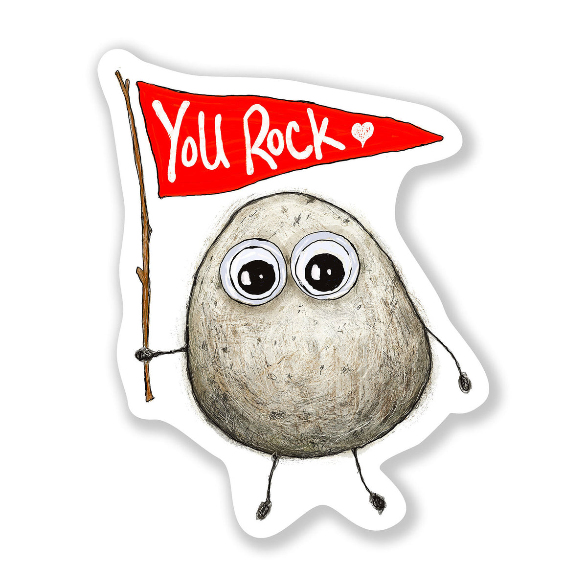 You Rock Sticker – sbnature Store